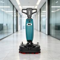 China Heavy‑Duty Compact Floor Scrubber Machine, 6L Recovery Tank for Industrial Manufacturing Sites and Farm Work Areas for sale