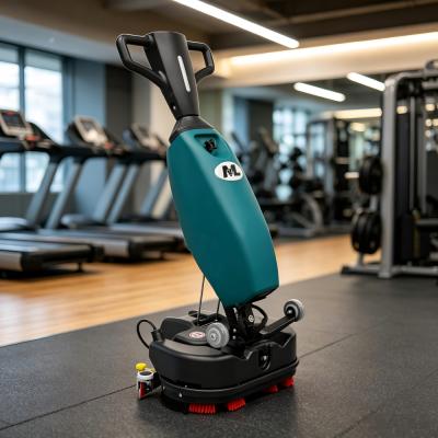 China Mini Heavy‑Duty Industrial Floor Scrubber Machine Built‑in 6L Recovery Tank, Applicable to Production Plants and Farm Grounds for sale