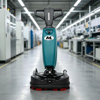 China Walk‑Behind Mini Industrial Floor Cleaning Machine with 6L Waste Recovery Tank, for Production Workshops and Agricultural Farm Barns for sale