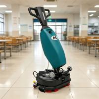 China Walk‑Behind Mini Industrial Floor Cleaning Machine with 6L Waste Recovery Tank, for Production Workshops and Agricultural Farm Barns for sale