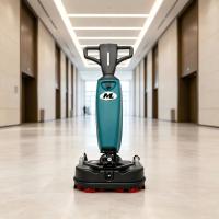 China Heavy‑Duty Mini Floor Scrubbing Machine, Equipped with 6L Liquid Recovery Tank for Processing Plants and Farm Ground Maintenance for sale