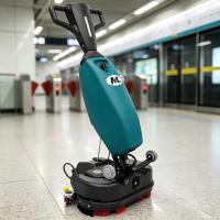 China G3 Small Hand Push Double Disc Floor Cleaner | 5.1L Solution & 6L Recovery Tank for sale