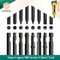 China Precision Forged SAE4140  ATLAS COPCO Breaker Parts Chisel For Excavator for sale