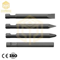 China Atlas Copco Hydraulic Excavator Rock Breaker Chisel For Demolition And Construction for sale