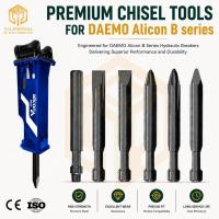 China Alicon B Series Hydraulic DAEMO Breaker Parts Chisel High Hardness For Excavator Hammer for sale