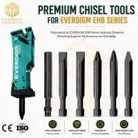 China EVERDIGM Rotary Hammer Drill Chisel Attachment 42CrMo Alloy Steel for sale