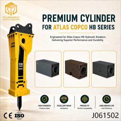 China 40CrNiMo Atlas Copco Hydraulic Breaker Cylinder Replacement Heavy Duty for sale