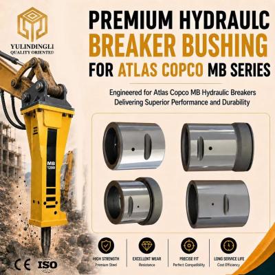 China Atlas Copco Hydraulic Demolition Hammer Parts Bushing Forged Alloy Steel for sale