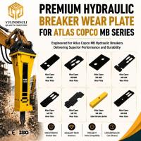 China Atlas Copco Hydraulic Rock Breaker Spares Buffer Rubber PU Shock Absorbing Parts for sale