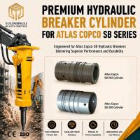 China Hydraulic Atlas Copco Excavator Breaker Parts Cylinder For Rock Breaking for sale