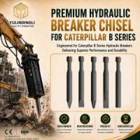 China CAT B Series Hydraulic Concrete Breaker Chisel Bits For Light Demolition for sale