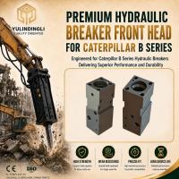 China SAE4140 Hydraulic Hammer Spares Parts Front Head Heavy Load For Road Renovation Excavator for sale