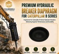 China Fiber Reinforced Rubber Hydraulic Breaker Diaphragm Nitrogen Accumulator Isolation Membrane for sale