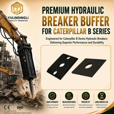 China High Elastic CAT Hydraulic Rock Breaker Parts Rubber Buffer Shock Absorbing Cushion For Quarry for sale