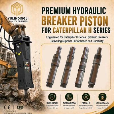 China CAT Excavator Hydraulic Breaker Piston Anti Fracture For Jack Hammer Reinforced for sale