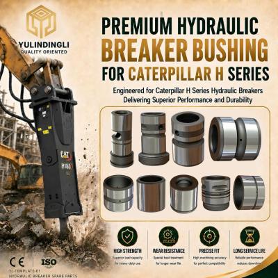 China CAT Hydraulic Breaker Bushing Spares Anti Friction For Excavator Hammer for sale