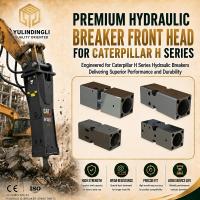 China Reinforced Hydraulic Breaker Head Heavy Load Chisel Holder Housing Hammer Parts for sale