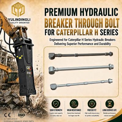 China 42CrMo CAT Hydraulic Rock Breaker Tools Accessories Through Bolt for sale