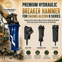 China Daemo Alicon B Hydraulic Rock Breaker Hammer Digger Excavator Mounted for sale