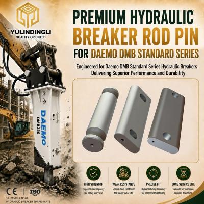 China Daemo Hydraulic Breaker Pin Rod Pin For Backhoe Excavator OEM for sale