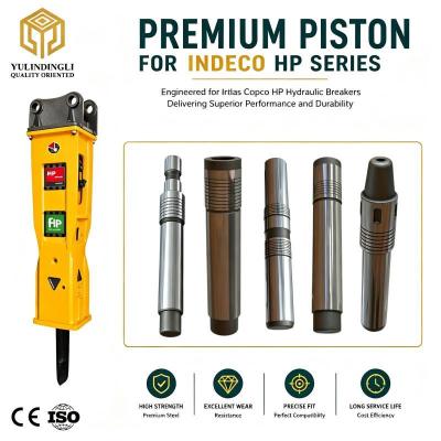 China Indeco HP Series Breaker Piston For Impact Stroke Accuracy And Hammer Rebuild for sale