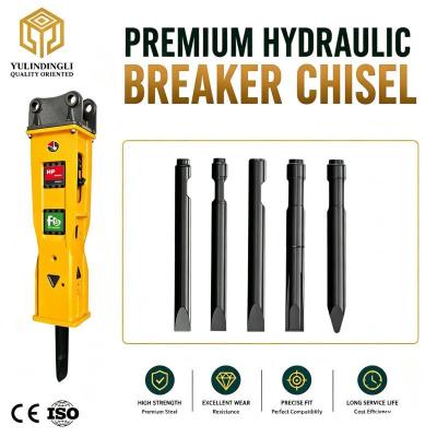 China Indeco HP Series Breaker Chisel For Quarry Demolition And Heavy Rock Breaking for sale