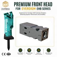 China Everdigm Hydraulic Hammer Breaker Parts Front Head Spares HRC 42–50 for sale