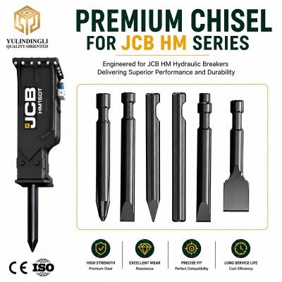 China Heavy Duty JCB Hammermaster Hydraulic Breaker Chisel for Rock Breaking and Demolition for sale