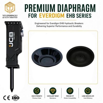 China Heavy Duty JCB Hammermaster Hydraulic Breaker Diaphragm membrane For Nitrogen Chamber for sale