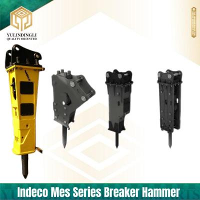 China Indeco Hydraulic Concrete Breaker Hammer For Excavator Rock Demolition for sale