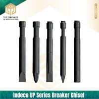 China Urban Demolition Indeco Hydraulic Hammer Parts Chisel Tool SCM440 CE Certified for sale