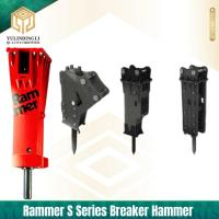 China Rammer S Series Hydraulic Breaker Hammer for Efficient Rock and Concrete Demolition for sale