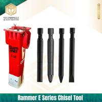 China Construction RAMMER E Series Breaker Parts Chisel For Excavator Hammer CE Certified for sale
