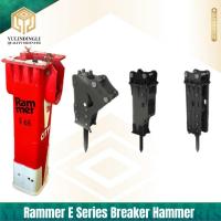 China Rammer E Series Hydraulic Breaker Hammer for Reliable Excavator Breaking Performance for sale