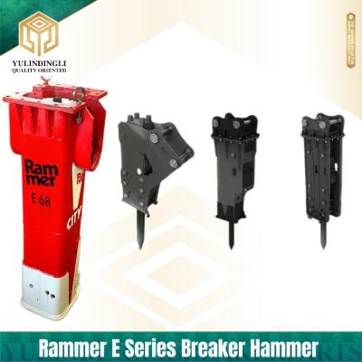 China Rammer E Series Hydraulic Breaker Hammer for Reliable Excavator Breaking Performance for sale