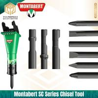 China Concrete Hydraulic MONTABERT SC Series Breaker Parts Flat Jack Hammer Chisel 42CrMo OEM for sale