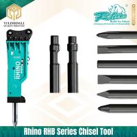 China Rhino RHB Series Hydraulic Breaker Chisel for Excavator Rock Breaking Applications for sale