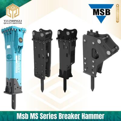 China MSB MS Series Hydraulic Breaker Hammer for Excavator Concrete and Rock Breaking for sale