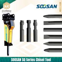 China SOOSAN Hydraulic Chisel Rock Breaker Parts SQ Series OEM for sale