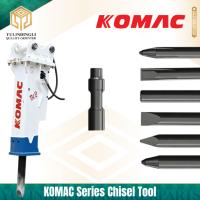 China KOMAC A and AT Series Hydraulic Breaker Chisel for Concrete and Rock Breaking for sale
