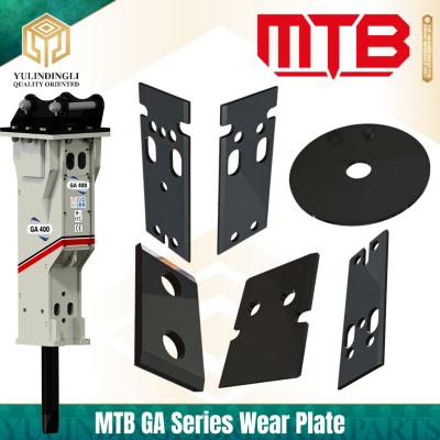 China MTB GA Series Hydraulic Breaker Wear Plate Side Wear Guide Plate Spare Parts for sale