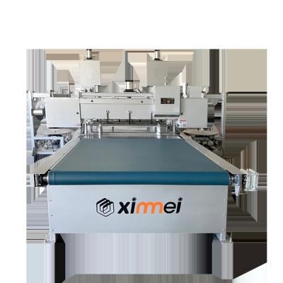 China Sponge PU Vertical Blade cutting foam machine Automatic Cutter In One Go for sale