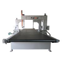 China EVA PE Sponge Block Foam Cutting Trimming Machine Vertical Automatic for sale