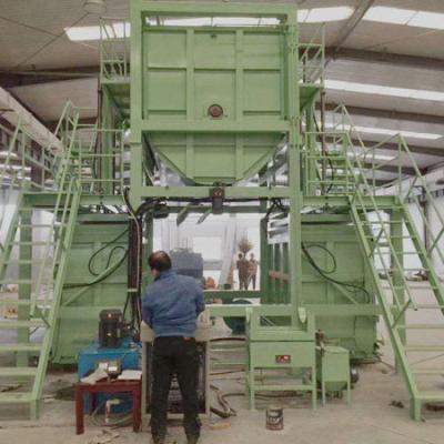 China Stirring Volume 15m³ Rebonded Foam Machine Capacity 40r/m Scraps Plastic Foam Recycling Machine for sale