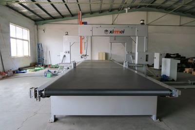 China EVA PE Sponge Block Foam Cutting Trimming Machine Vertical Automatic for sale