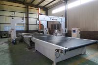 China EVA PE Sponge Block Foam Cutting Trimming Machine Vertical Automatic for sale