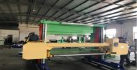 China TDPA-2150 Horizontal Foam Cutter Flat Cutting Machine With Road Rail for sale