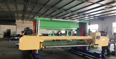 China TDPA-2150 Horizontal Foam Cutter Flat Cutting Machine With Road Rail for sale