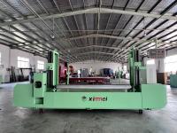 China SL-PC CNC Peeling Pu Foam circular horizontal Cutting Machine with 380V Power Supply for sale