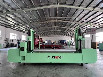 China SL-PC CNC Peeling Pu Foam circular horizontal Cutting Machine with 380V Power Supply for sale